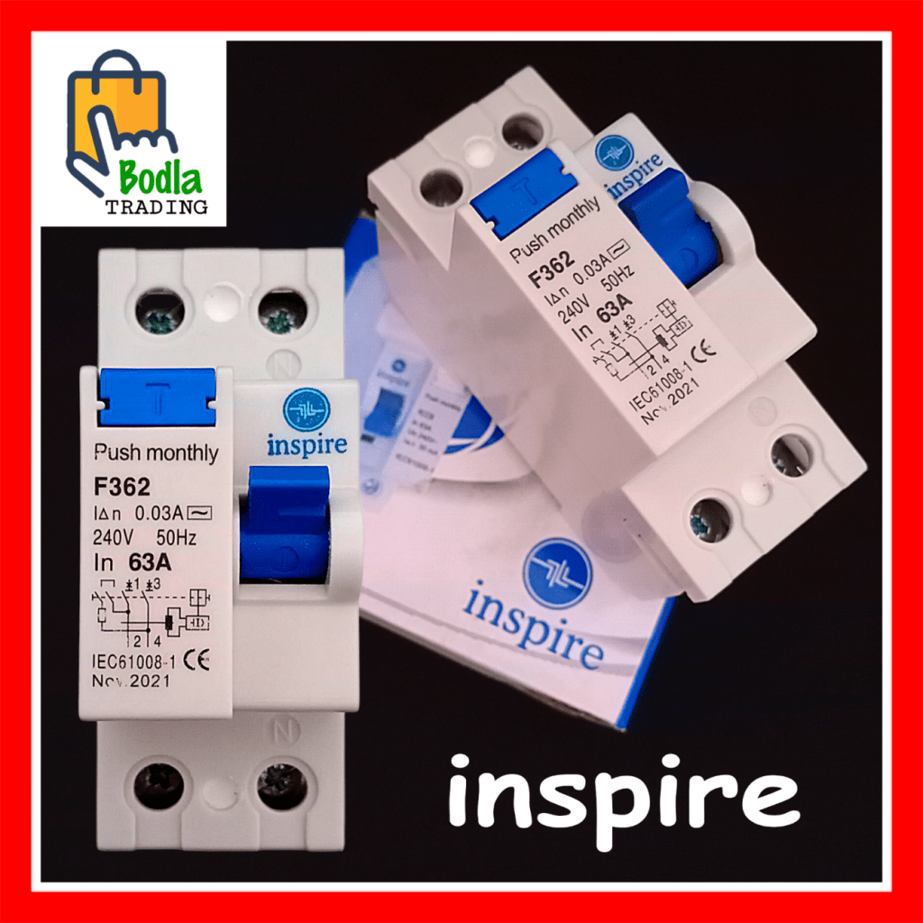 Inspire (Single Pole) Circuit Breaker 10 A, 16 A, 20 A - ElectricStores.pk