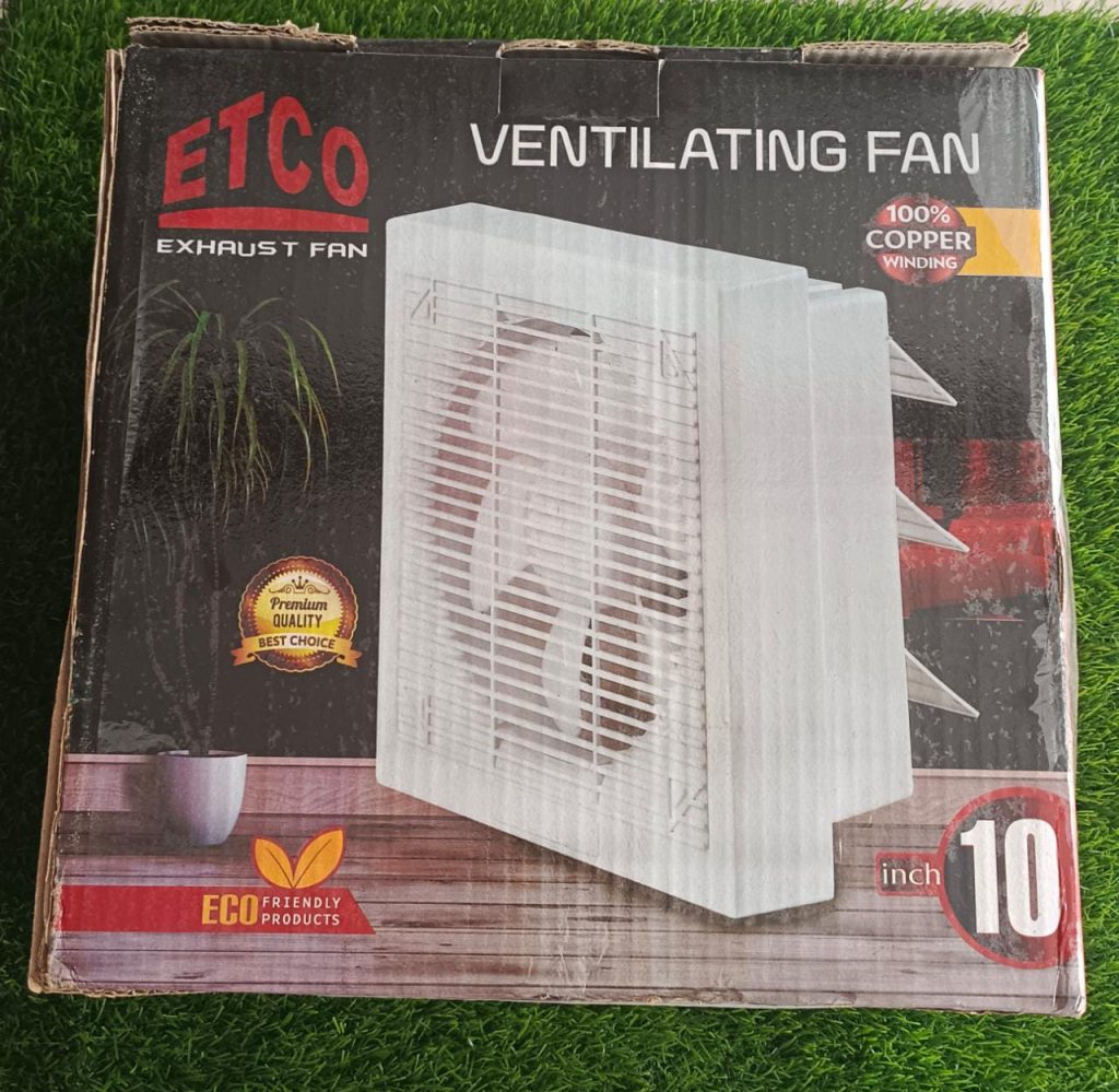 Etco Plastic Exhaust 10 inch - ElectricStores.pk